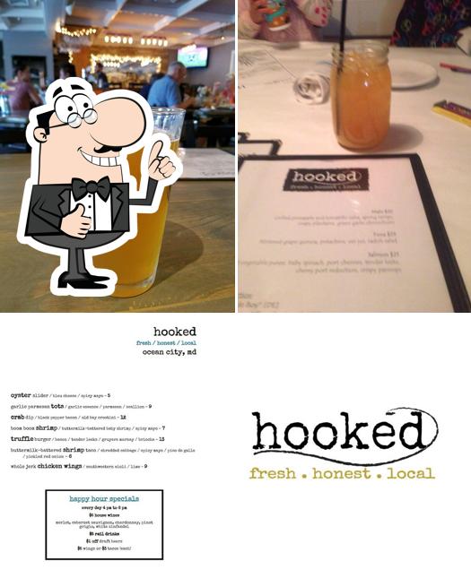 Hooked in Ocean City - Restaurant menu and reviews
