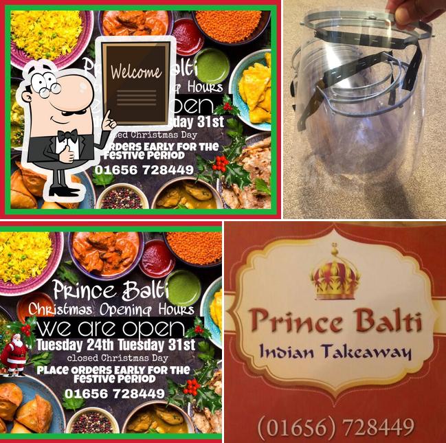 Prince Balti in Bridgend - Restaurant menu and reviews
