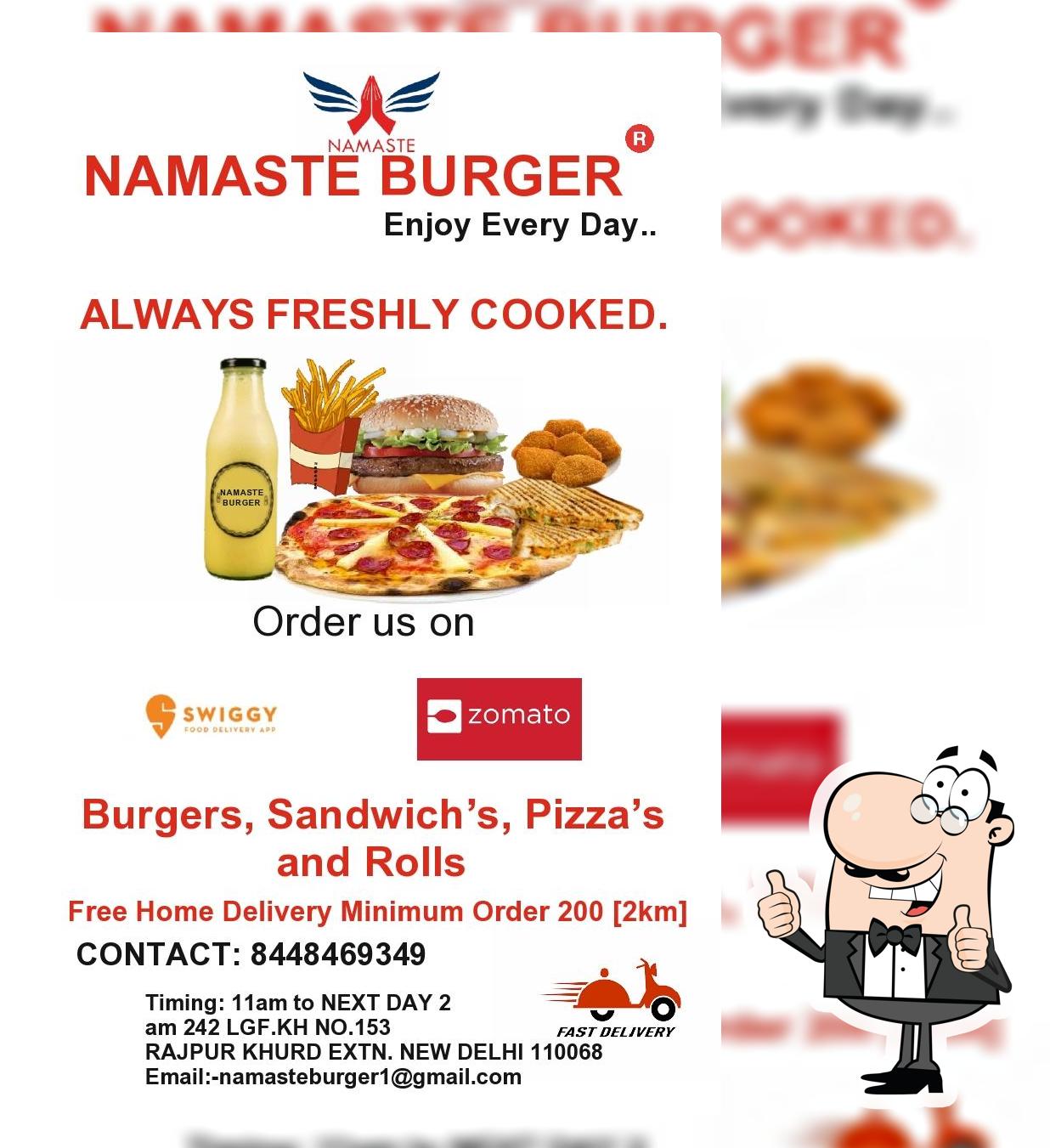 Namaste Burger, New Delhi