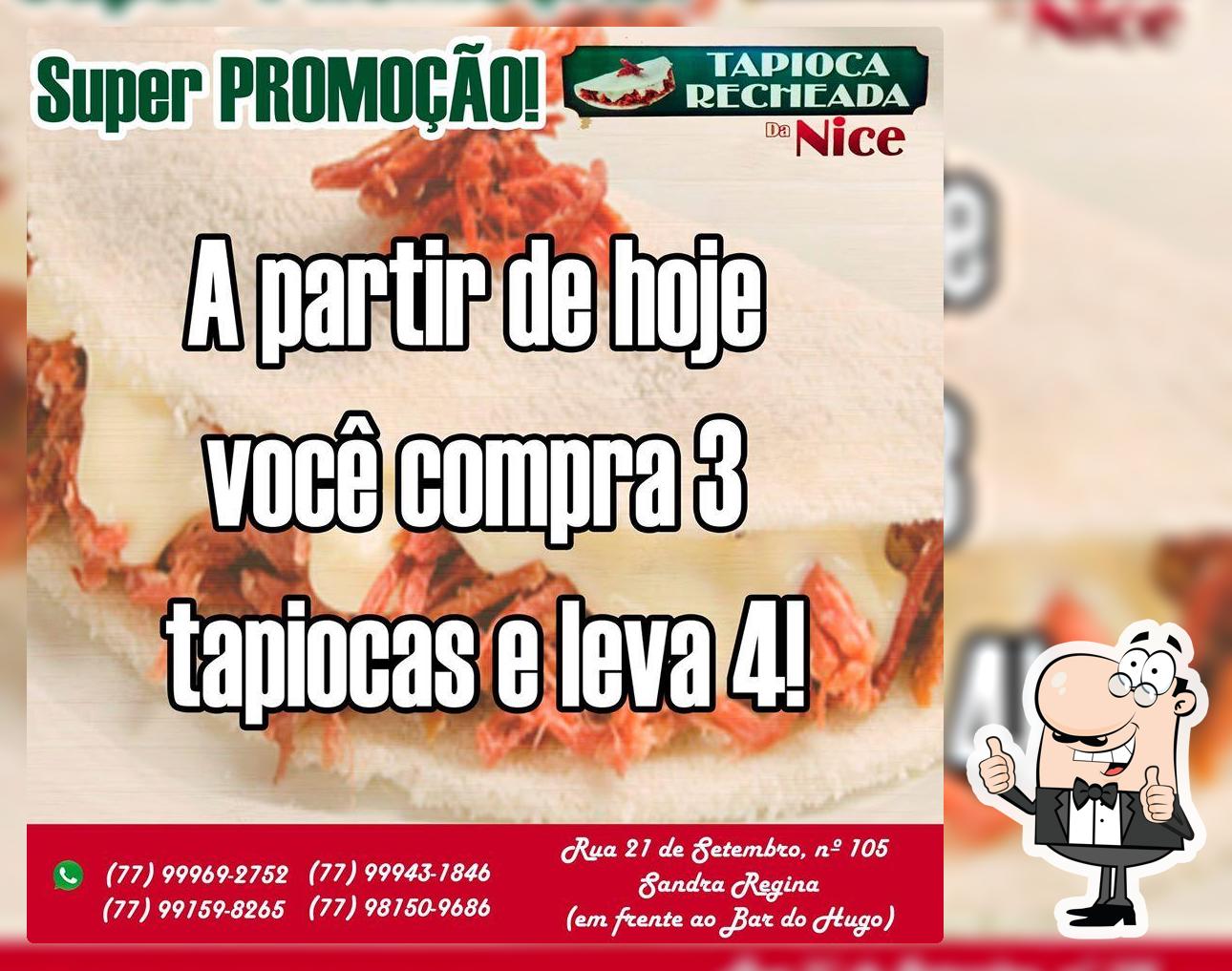Tapioca Recheada da Nice, Barreiras - Menu do restaurante, preços e ...