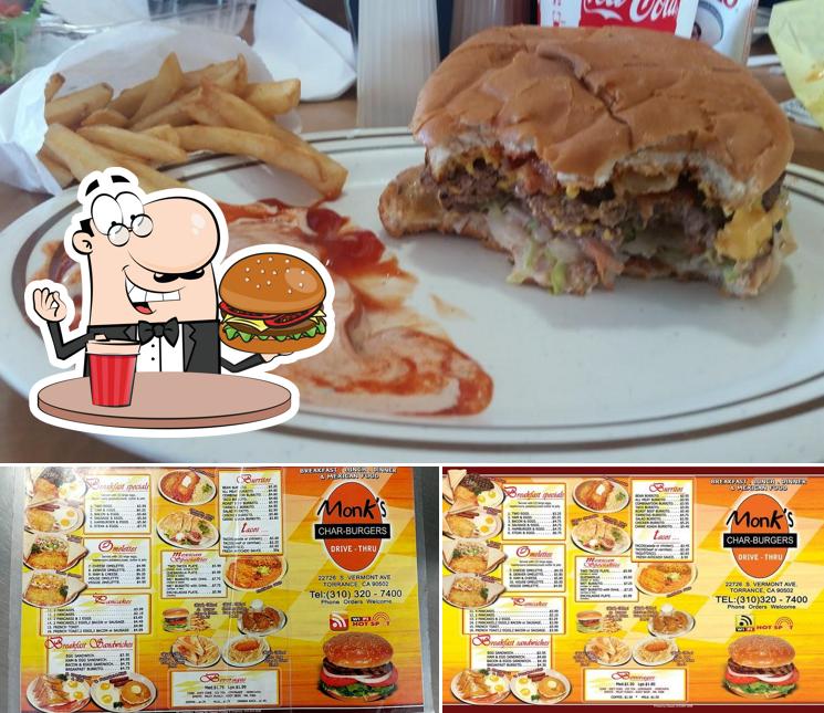 Monk's Charburgers, Torrance - Restaurant menu, prices and reviews