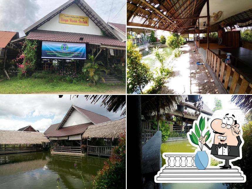 Pondok Makan Dan kolam Boga Rasa Indah restaurant, Palangkaraya ...