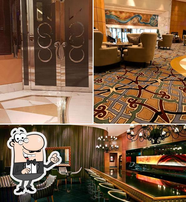Al Nakheel Lounge restaurant, Dubai, Grand Hyatt Dubai Convention ...