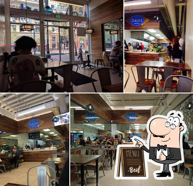 Oasis Grill, 711 Market St B in San Francisco - Restaurant menu and reviews