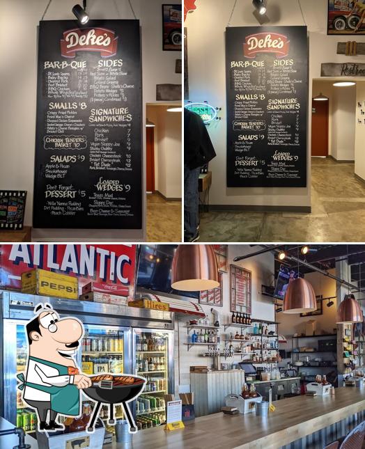 Deke's Garage Roadhouse BBQ in Philadelphia - Restaurant menu and reviews