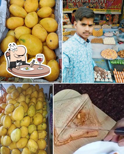 Radha rani sweets, Jasrana - Restaurant menu, prices and reviews