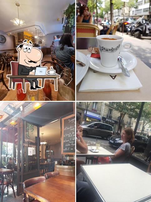 Amadeus Café, Paris, 54 Bis Av. Mozart - Restaurant menu and reviews