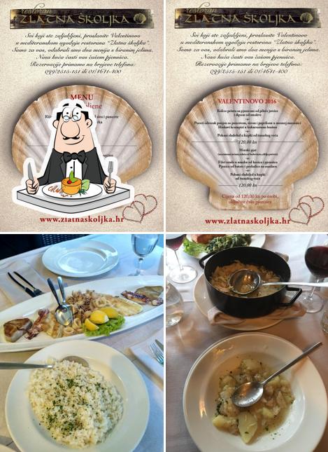 Restoran ZLATNA ŠKOLJKA, Zagabria - Menu del ristorante, prezzi e ...
