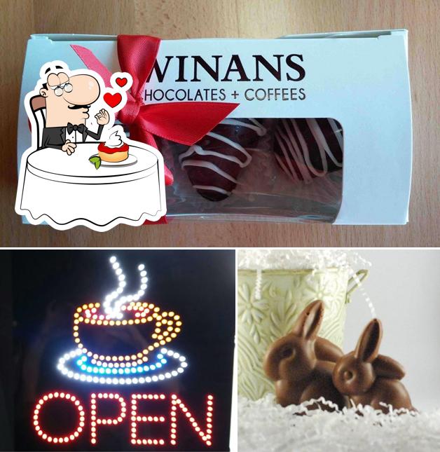 Winans Chocolates + Coffees, Coralville - Restaurant menu, prices and ...