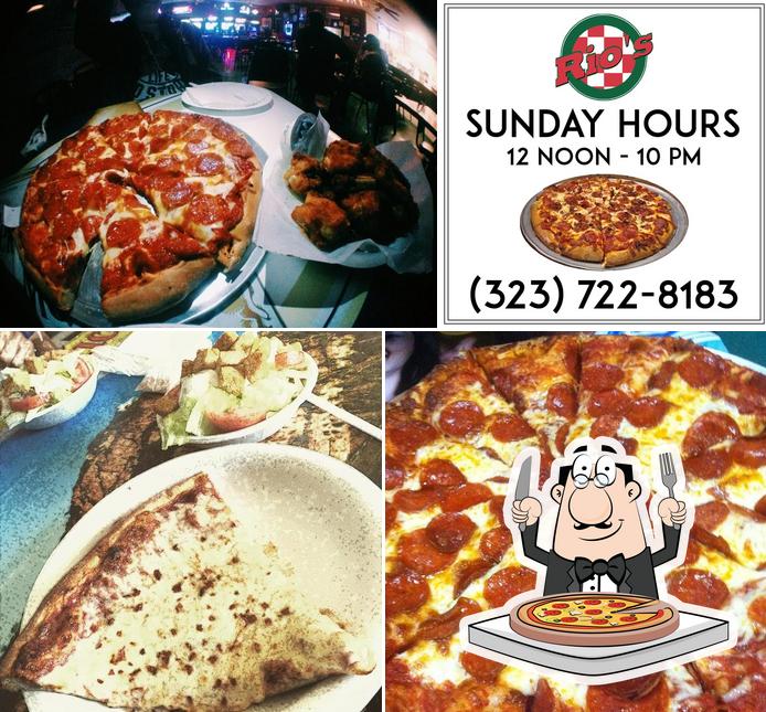 Rio's Pizza, 531 N Montebello Blvd in Montebello - Restaurant menu and ...