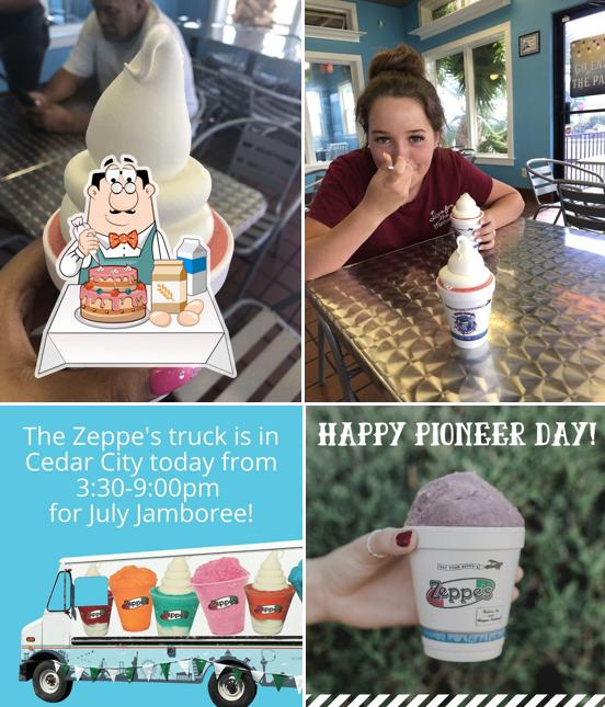 Postres Zeppe's Italian Ice and Frozen Custard, Saint George - Carta ...