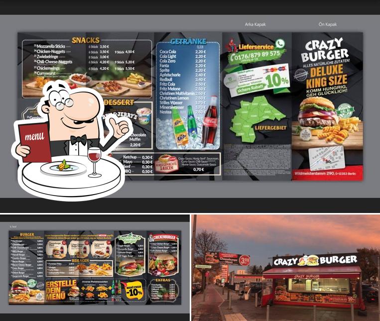 Crazy Burger, Berlin - Speisekarte, Preise und Bewertungen