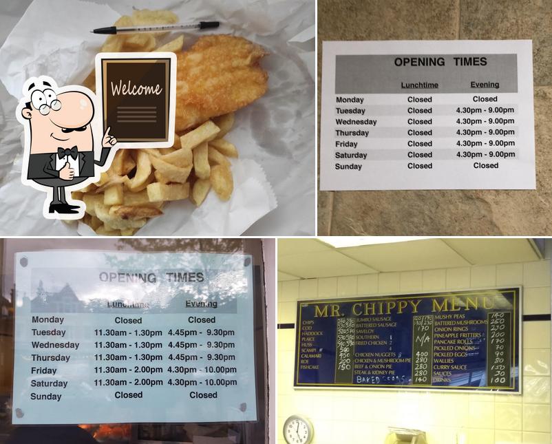 Mr chippy, Haywards Heath - Restaurant menu, prices and reviews