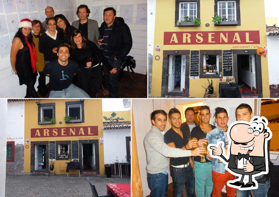 Arsenal restaurant, Funchal, Largo do Corpo Santo 28 - Restaurant menu ...