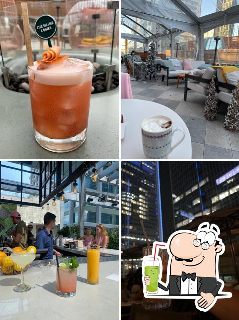 Aura Rooftop, 124 E Brooklyn Vlg Ave in Charlotte - Restaurant menu and ...