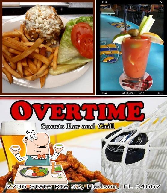 Overtime Sports Bar, 7736 State Rd 52 in Hudson - Restaurant menu and ...