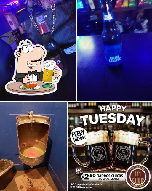 111 CLUB BAR, Calexico - Restaurant menu, prices and reviews