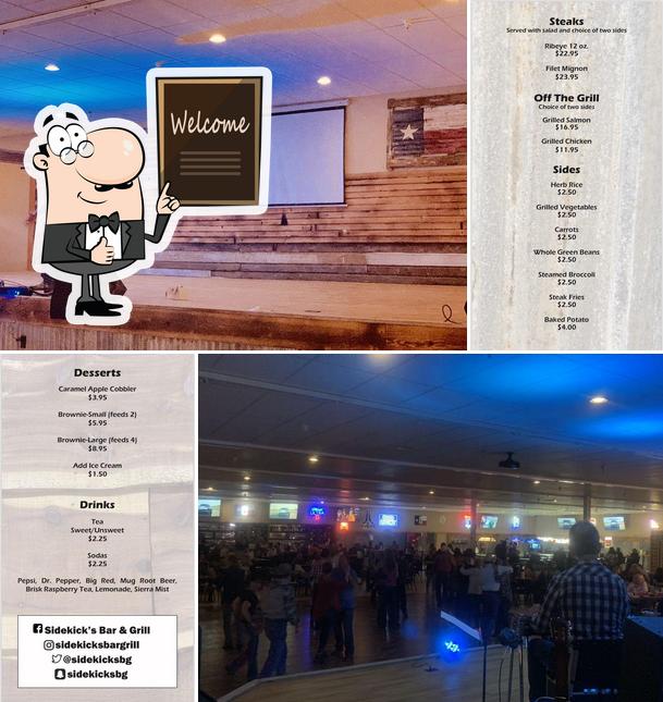 Sidekick’s Bar & Grill in Emory - Restaurant menu and reviews