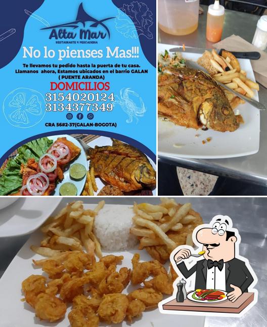 Alta Mar Restaurante y Pescadería, Bogotá - Menú del restaurante ...