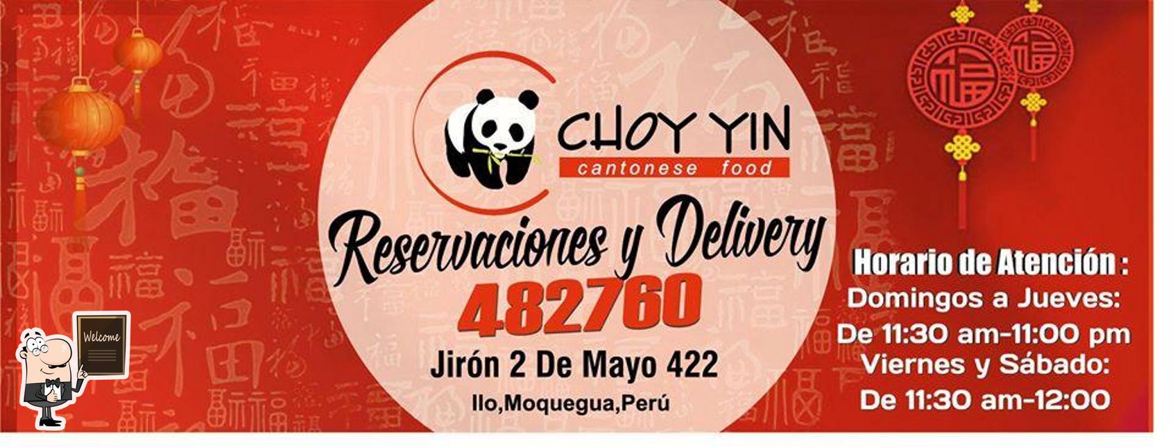 Choy Yin, Ilo - Menú del restaurante, precios y reseñas