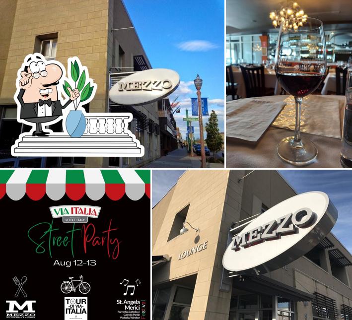 Mezzo Ristorante & Lounge in Windsor - Italian restaurant menu and reviews