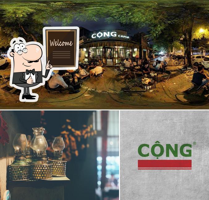Cong Caphe cafe, Hanoi, 4 P. Lý Thường Kiệt - Restaurant menu and reviews