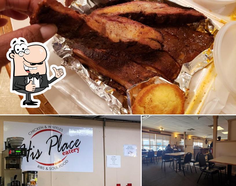 Menu of His Place Eatery BBQ, Indianapolis, E 30th St - reviews and ratings