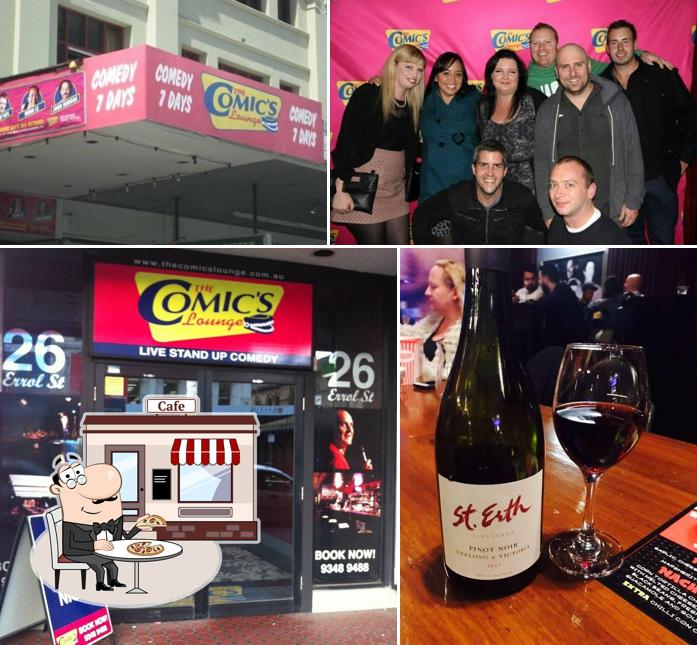 The Comics Lounge, North Melbourne - Restaurant menu, prices and reviews