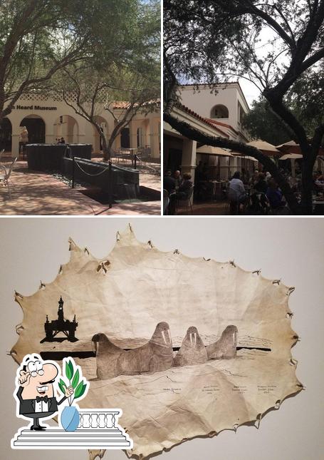 The Courtyard Cafe at the Heard Museum, 2301 N Central Ave in Phoenix ...