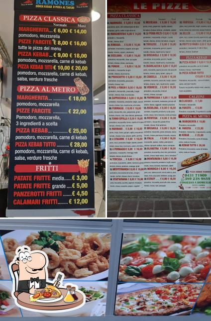 Pizza & kebab Ramones, Lignano Sabbiadoro - Menu del ristorante, prezzi ...