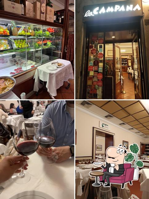 La Campana, Roma - Menu del ristorante, prezzi e recensioni