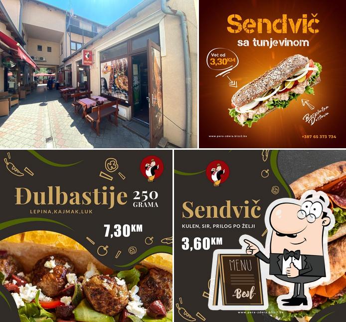 Pera Ždera Brčko, Brčko - Restaurant menu, prices and reviews