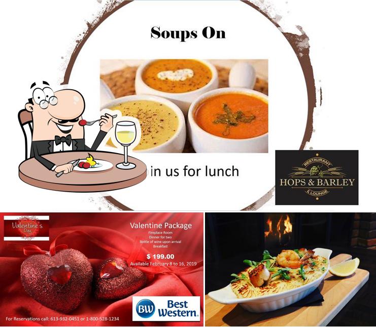 Hops & Barley Restaurant & Lounge in Cornwall - Restaurant menu and reviews