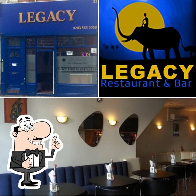 Legacy Restaurant and Bar in London - Restaurant menu and reviews