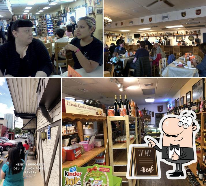 Henk's European Deli & Black Forest Bakery in Dallas - Restaurant menu ...