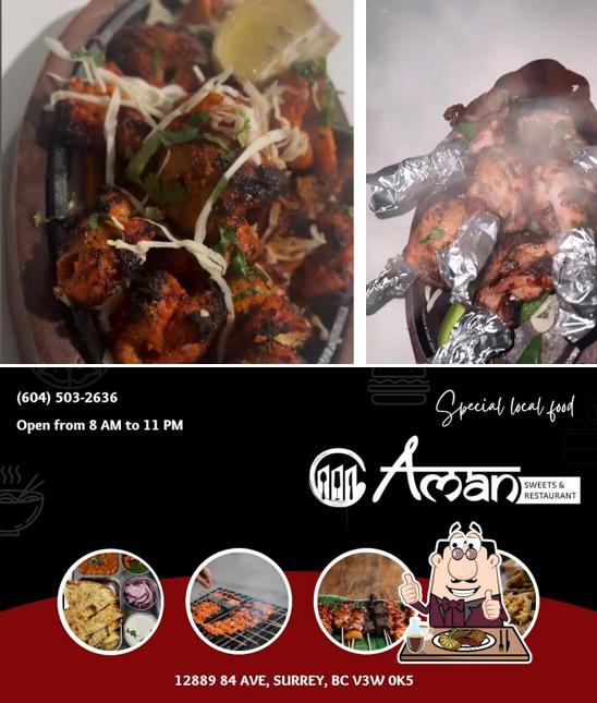 Aman Sweets and Restaurant, Surrey - Restaurant menu, prices and reviews