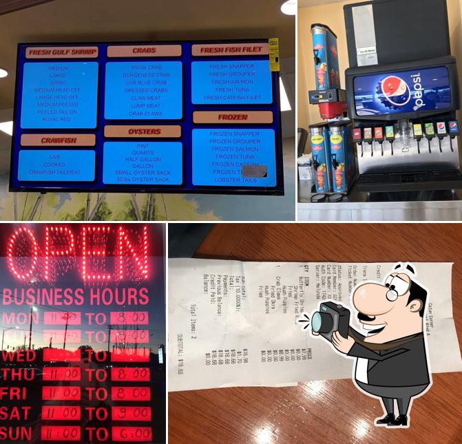 Cajun Corner Seafood Restaurant and Market, Mobile - Restaurant menu ...