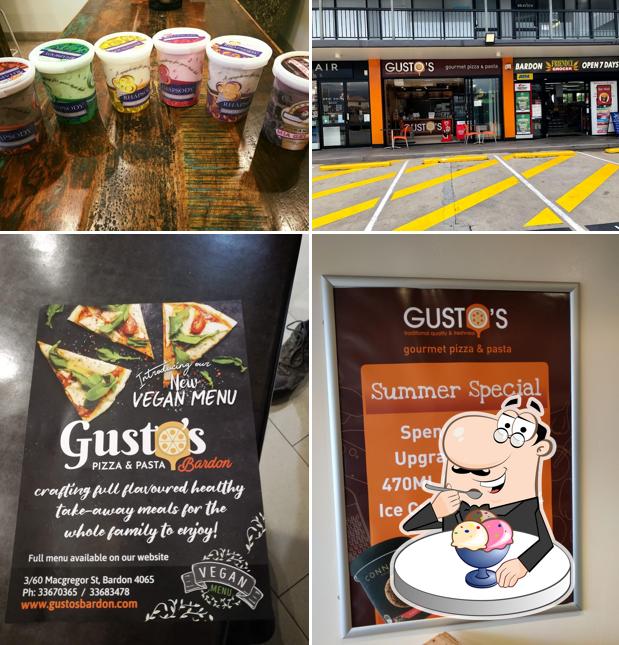 Gusto's Gourmet Pizza & Pasta, Bardon - Restaurant menu, prices and reviews