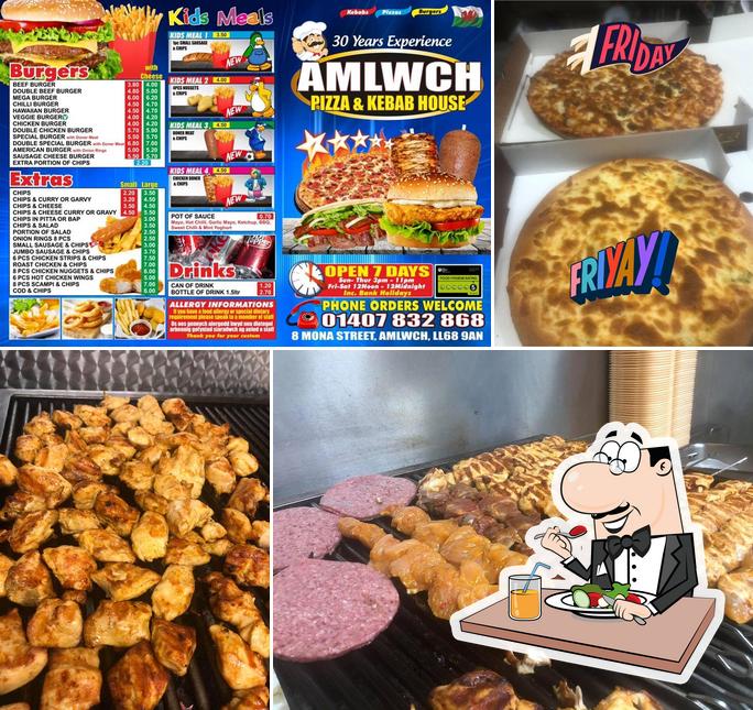 Amlwch Kebab & Burger & Pizza House, Amlwch - Restaurant menu, prices ...