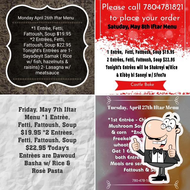 Castle Bake Pita, Edmonton - Restaurant menu, prices and reviews