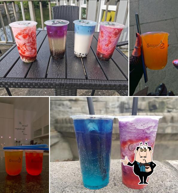 Orchideen Bubble Tea