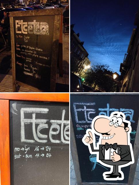 Etcetera, Etterbeek, Av. Jules Malou 26 - Restaurantspeisekarten und ...
