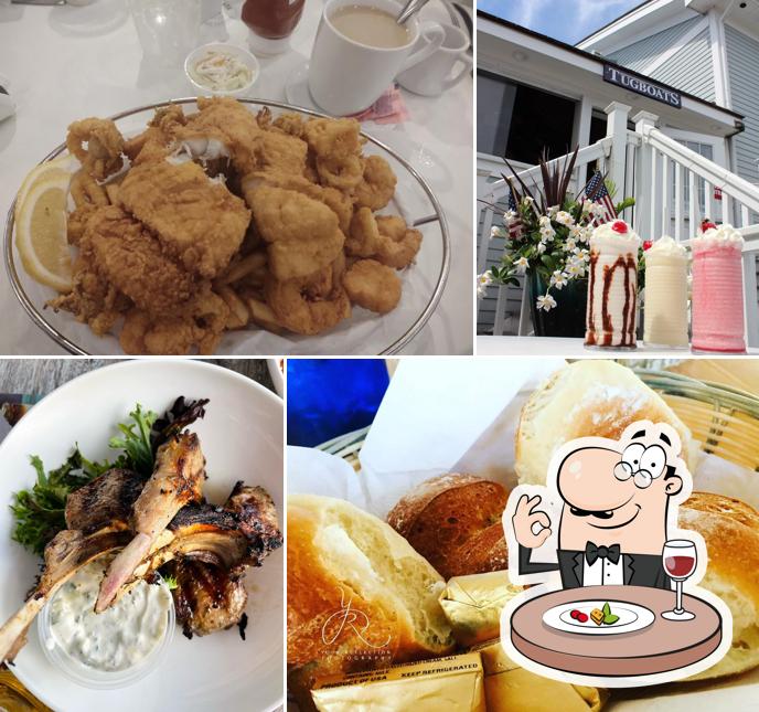 Tugboats at Hyannis Marina in Yarmouth - Restaurant menu and reviews