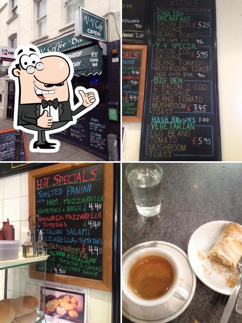 VV Coffee Bar in London - Restaurant menu and reviews