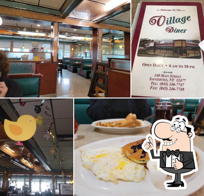 Village Diner, 140 Main St in Saugerties - American restaurant menu and ...