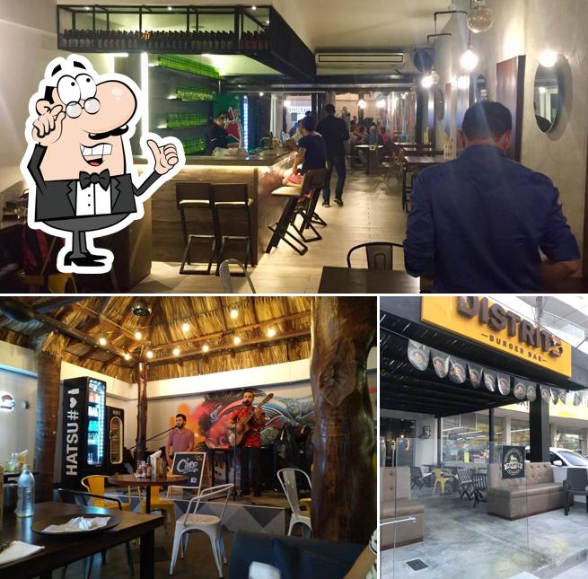 Distrito Burger Bar - Bocagrande establecimiento, Cartagena — carta ...