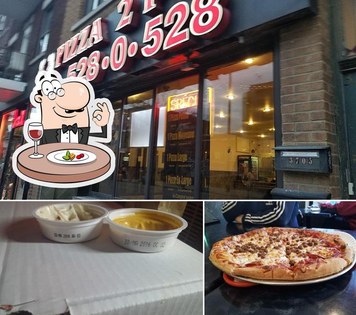 Pizza 2 Pour 1, 3699 Ontario St E in Montréal - Restaurant reviews