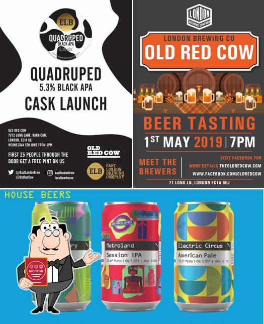 Old Red Cow in London - Restaurant menu and reviews