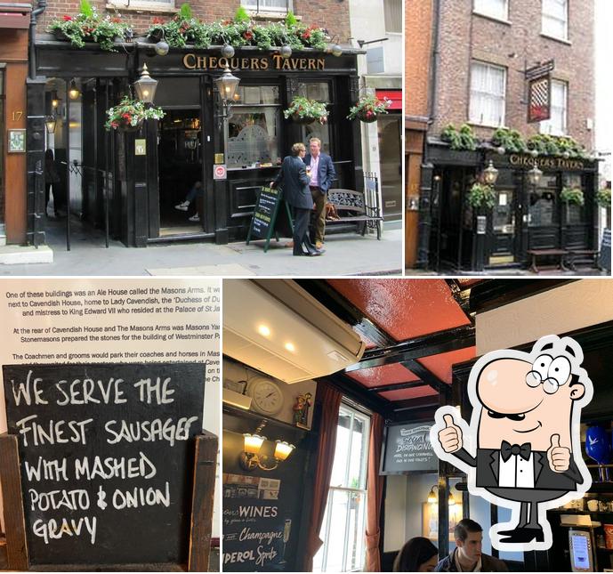 Chequers Tavern, London - Restaurant menu, prices and reviews