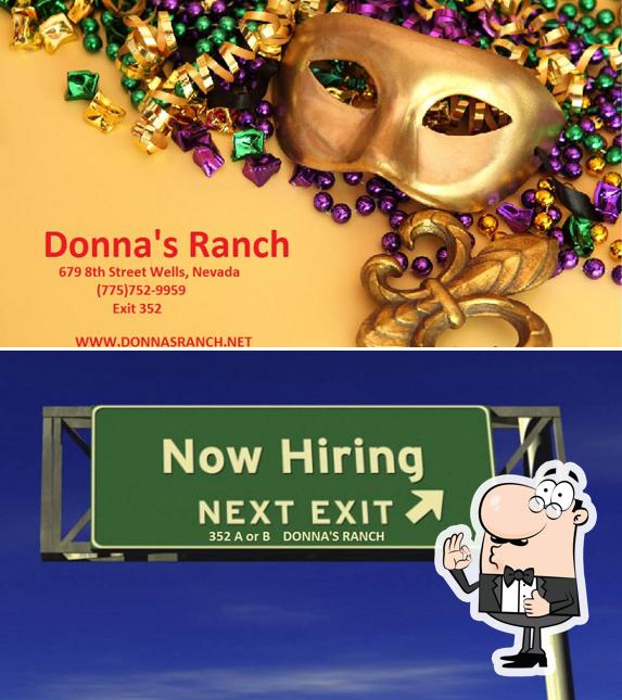 Donna's Ranch, Wells - Restaurant menu, prices and reviews